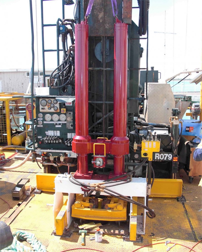 300kN Pushing Frame - Probedrill Geotechnical Investigation