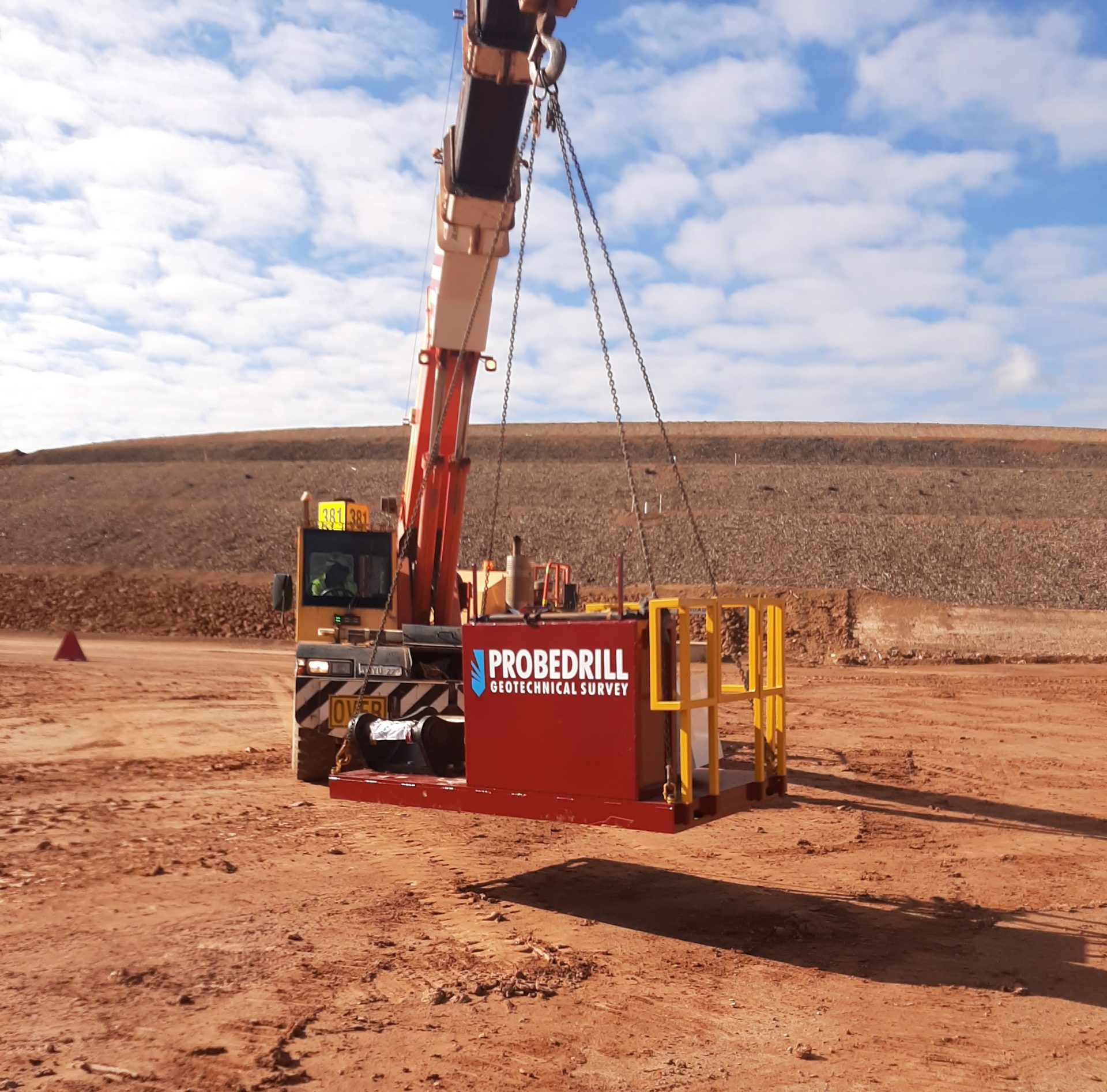 Portable Platform ***NEW*** - Probedrill Geotechnical Investigation