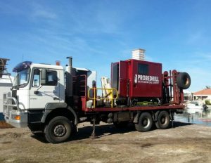 22 Tonne Track-Truck - Probedrill Geotechnical Investigation