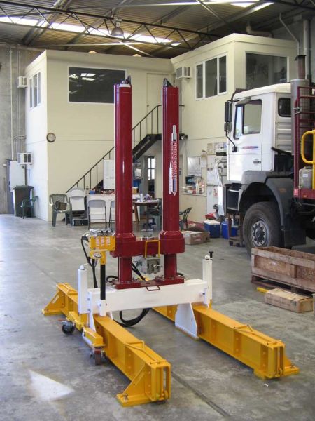 300kN Pushing Frame - Probedrill Geotechnical Investigation