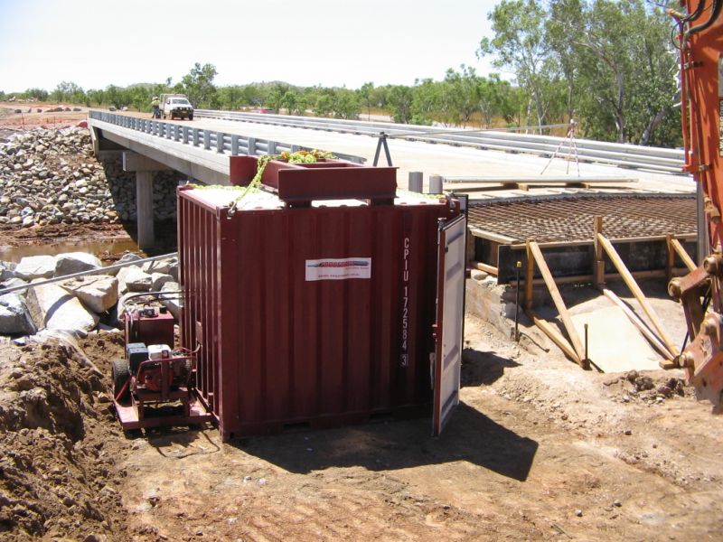 Container Rig - Probedrill Geotechnical Investigation