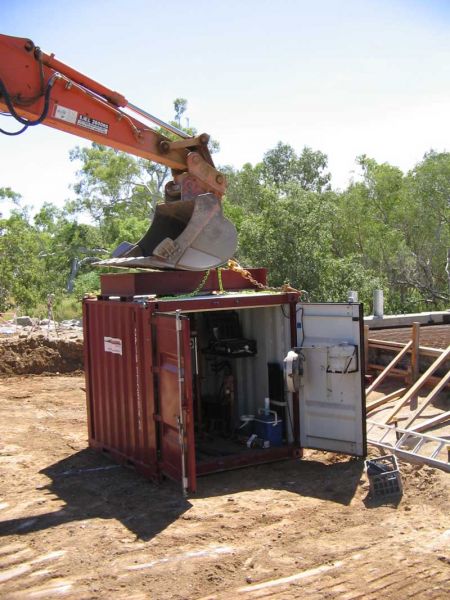 Container Rig - Probedrill Geotechnical Investigation