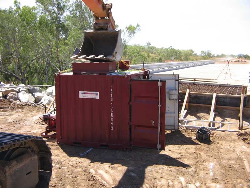 Container Rig - Probedrill Geotechnical Investigation