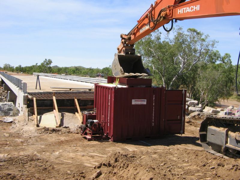 Container Rig - Probedrill Geotechnical Investigation