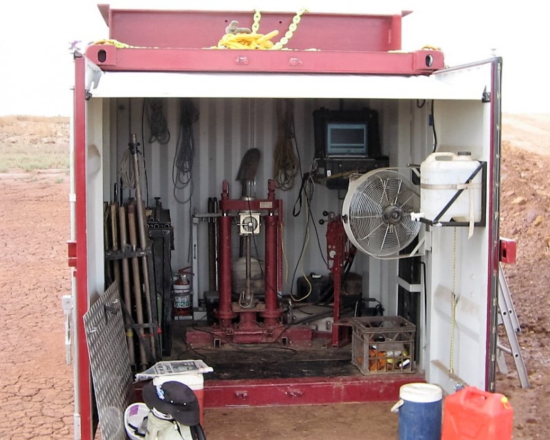 Container Rig - Probedrill Geotechnical Investigation